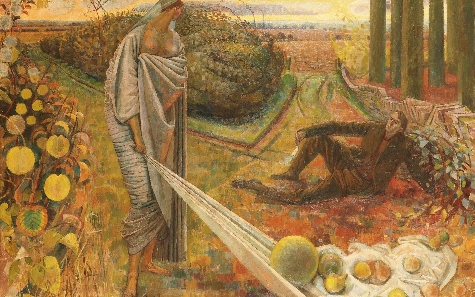 War and romanticism in British art